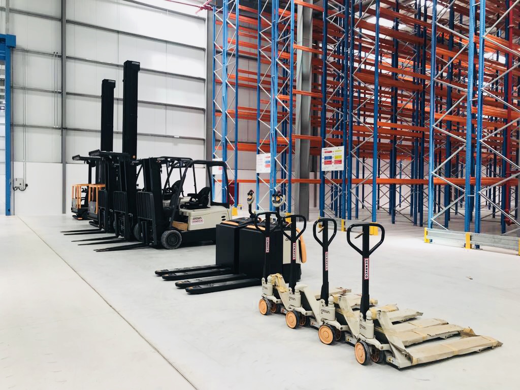 GENAVCO completes Stow Pallet Racking System & Crown TSP Series at ...