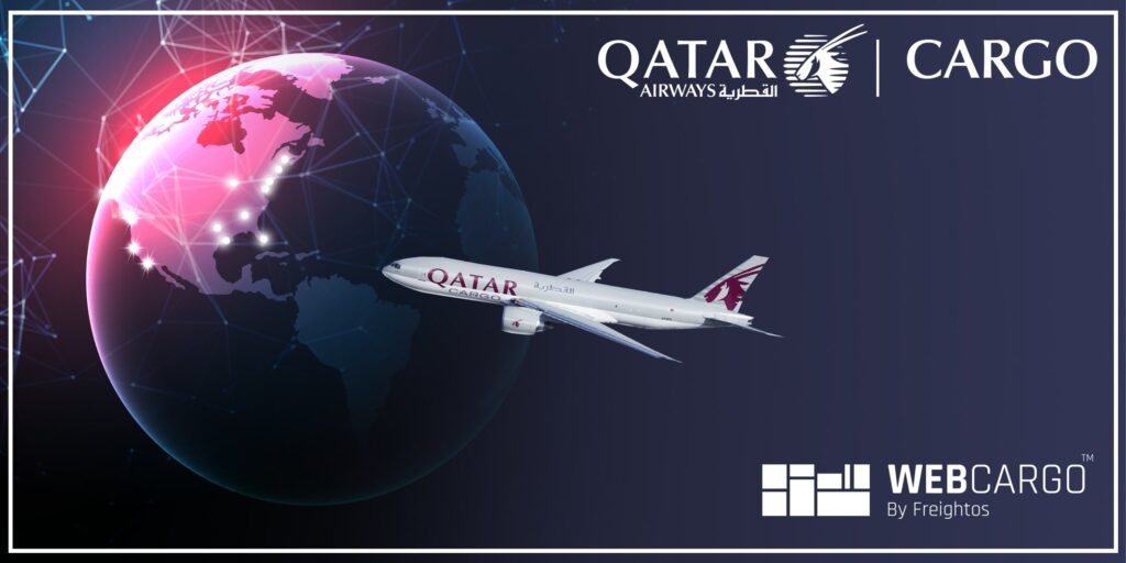 Qatar Airways Cargo Rolls Out WebCargo by Freightos | Global Supply Chain